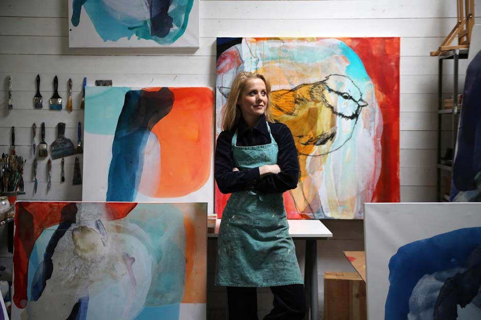 Gunilla Holm - ny billedkunstner – Neo Galleri - Kunst på nett og ...