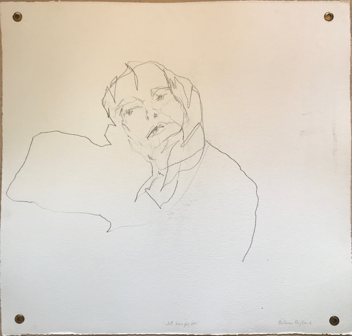 Det jeg ser -Tegning av Reidunn Rugland | Neo galleri – Neo Galleri ...