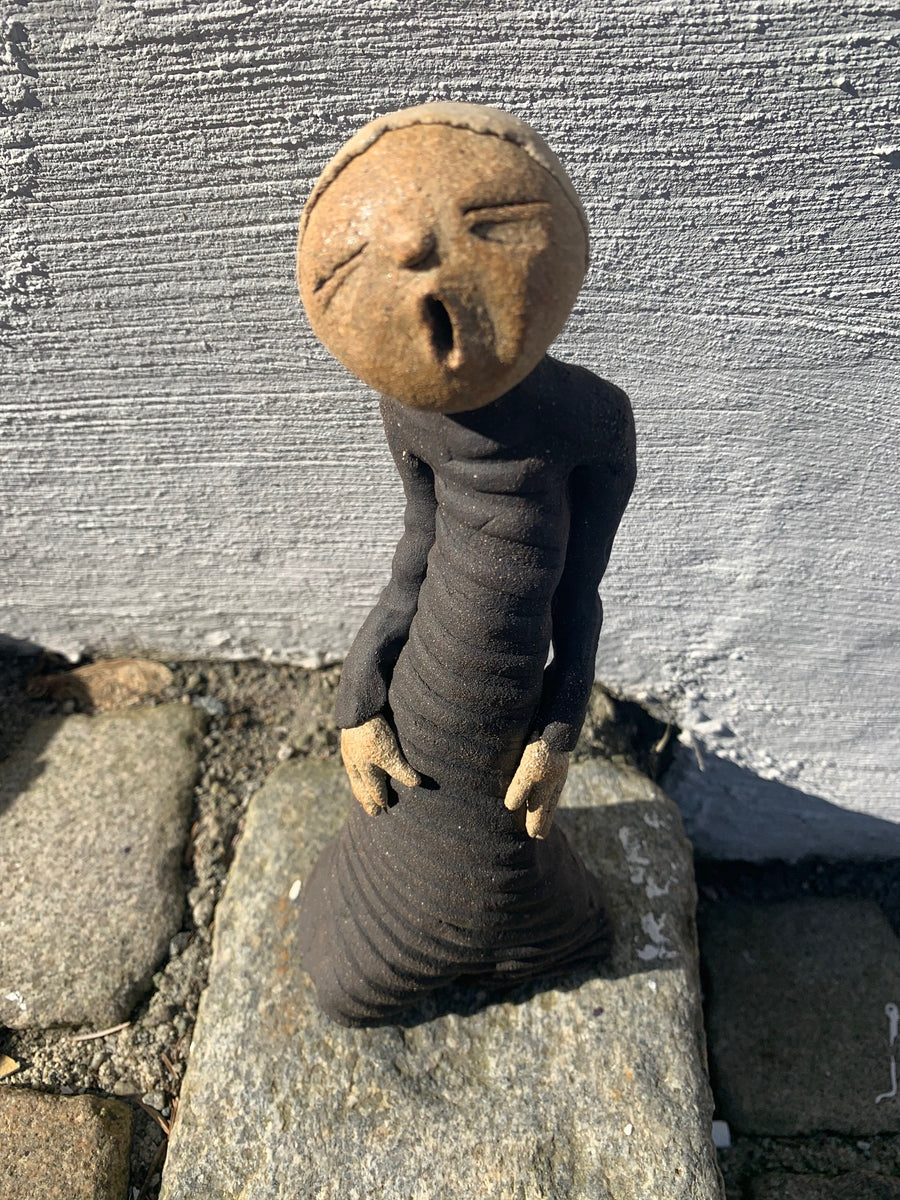 Sangdame - skulptur i keramikk av Maria Øverbye | Neo galleri – Neo ...